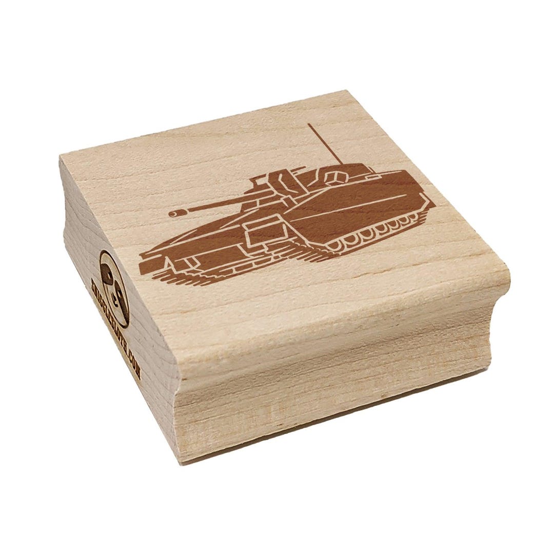 Military Army Tank Square Rubber Stamp for Stamping Crafting - Etsy