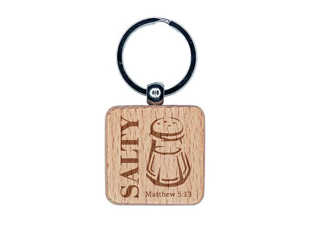 Salty Bible Verse Pun You Are the Salt of the Earth Engraved Wood ...