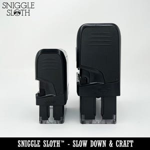 Scanned Blank Box for Date Signature Document Self-inking Rubber Stamp ...