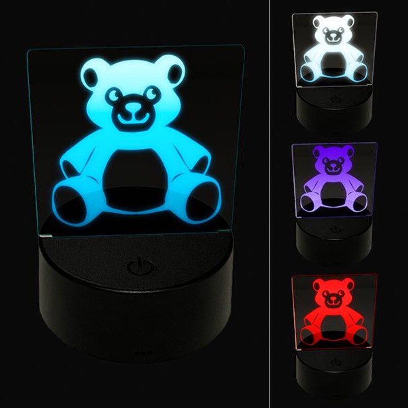 Led Teddy Bear - Etsy