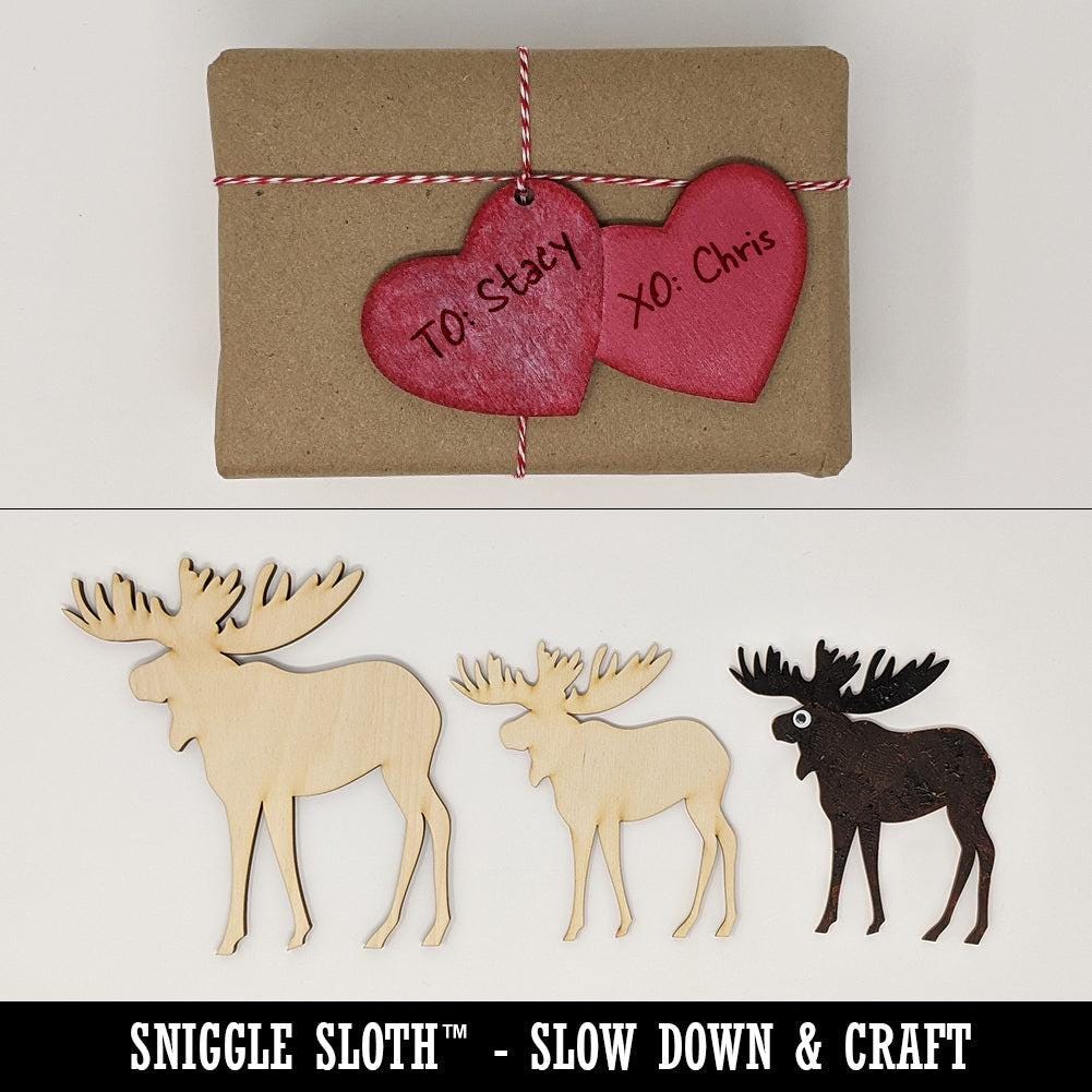 Komodo Dragon Solid Unfinished Wood Shape Piece Cutout for DIY Craft ...