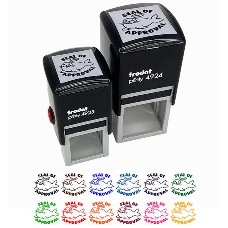Custom Approved Stamp - Etsy
