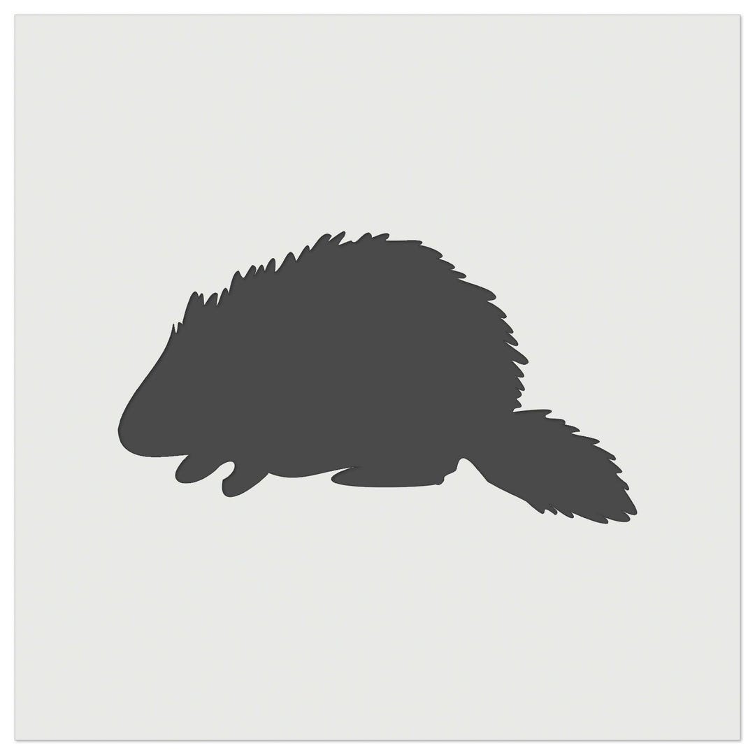 Porcupine Solid Wall Cookie DIY Craft Reusable Stencil - Etsy