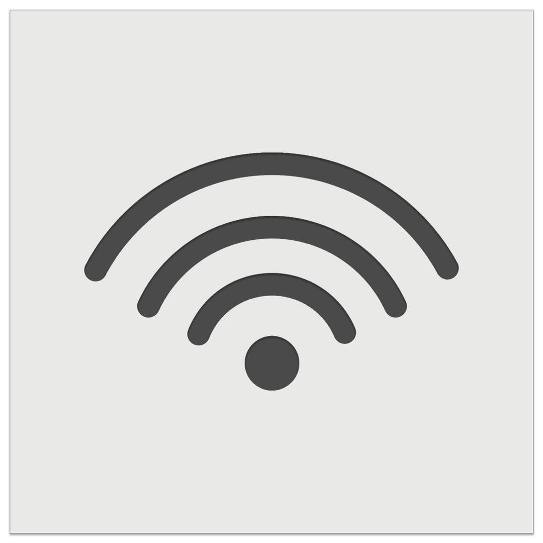 Internet Wifi Symbol Wall Cookie DIY Craft Reusable Stencil - Etsy