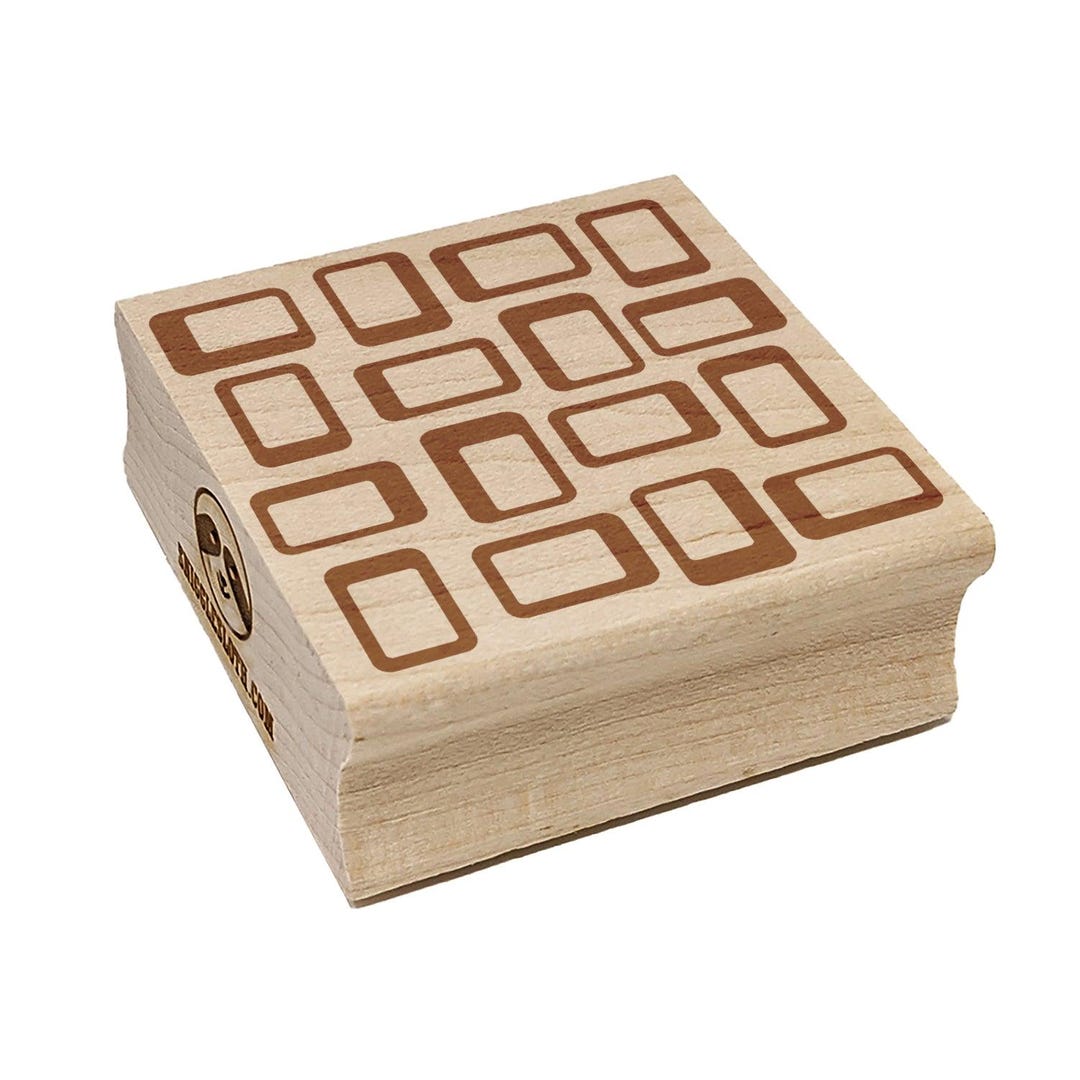 Midcentury Squares Rectangles Square Rubber Stamp for Stamping Crafting ...