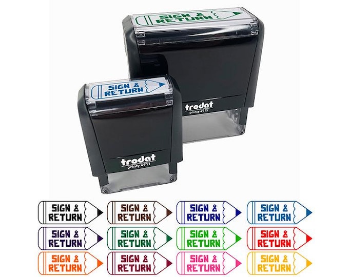 Sign & Return Stickers- 48 to Page - Etsy