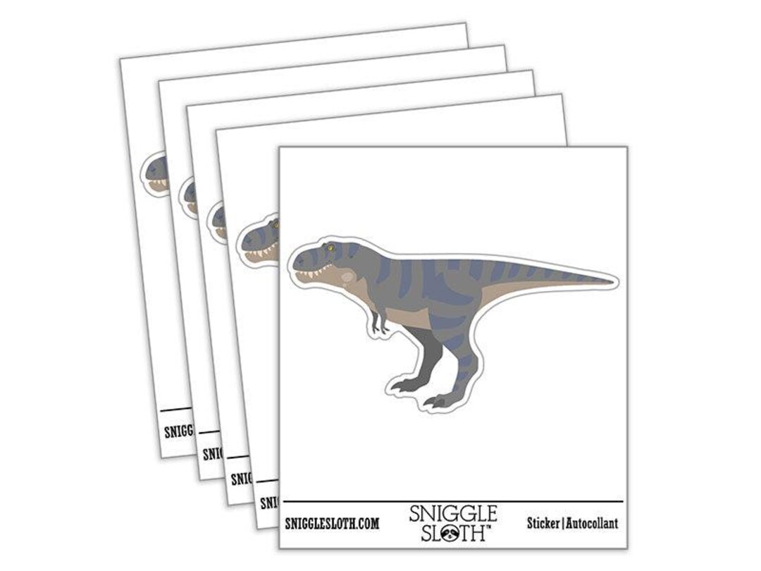 T-rex Tyrannosaurus Rex Dinosaur Standing Waterproof Vinyl Phone Tablet ...