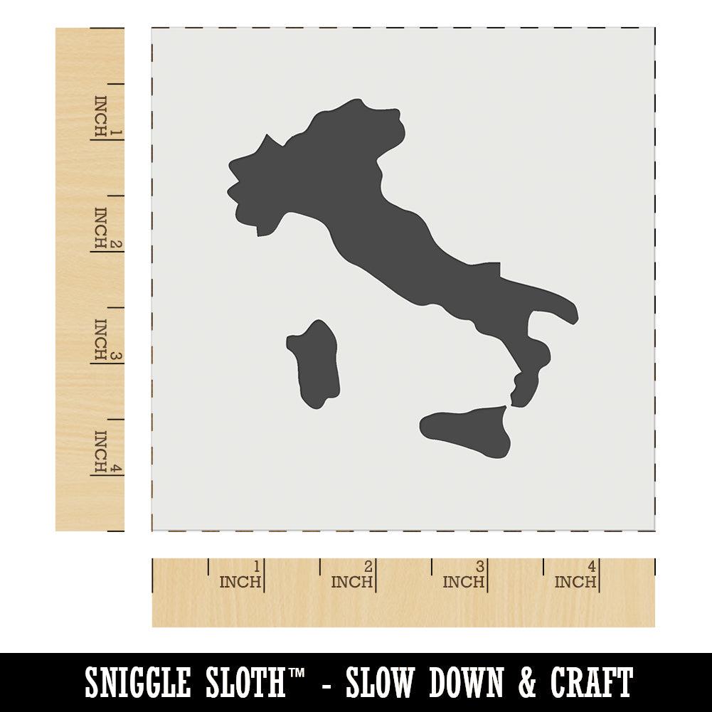 Italy Country Solid Wall Cookie DIY Craft Reusable Stencil - Etsy