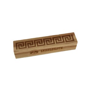 Classic Greek Key Meander Border Pattern Rectangle Rubber Stamp for ...