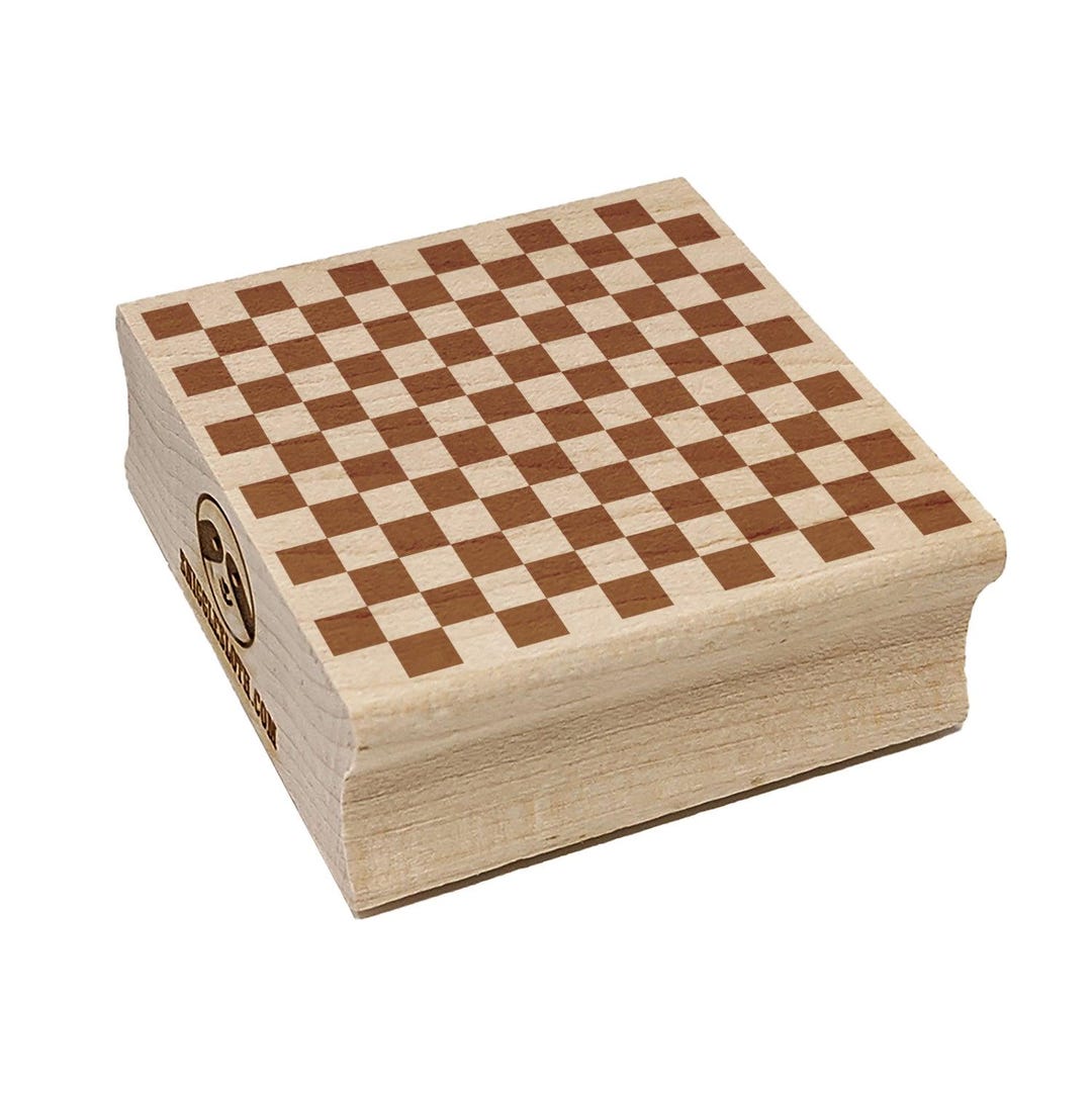 Checkerboard Pattern Square Rubber Stamp for Stamping Crafting - Etsy