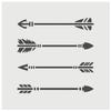 Arrows Stencil Arrow Stencil, Arrow Stencils, Stencil Arrow, Arrow ...