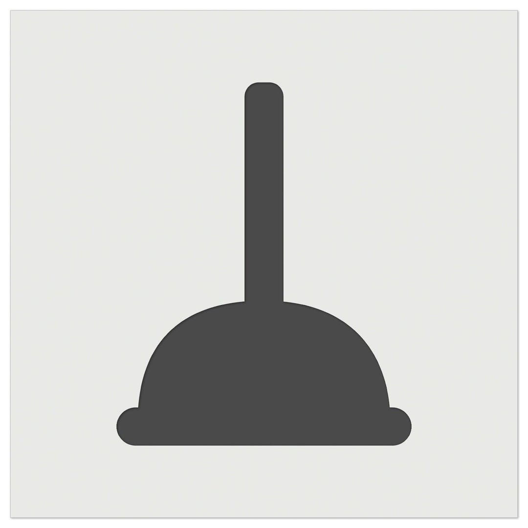 Toilet Plunger Plumbing Icon Solid Wall Cookie DIY Craft Reusable ...