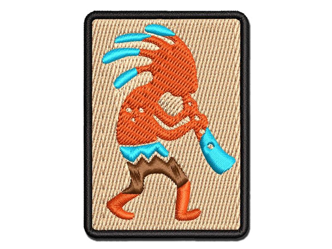 Kokopelli Southwest Native American Fertility Deity Multi-color ...