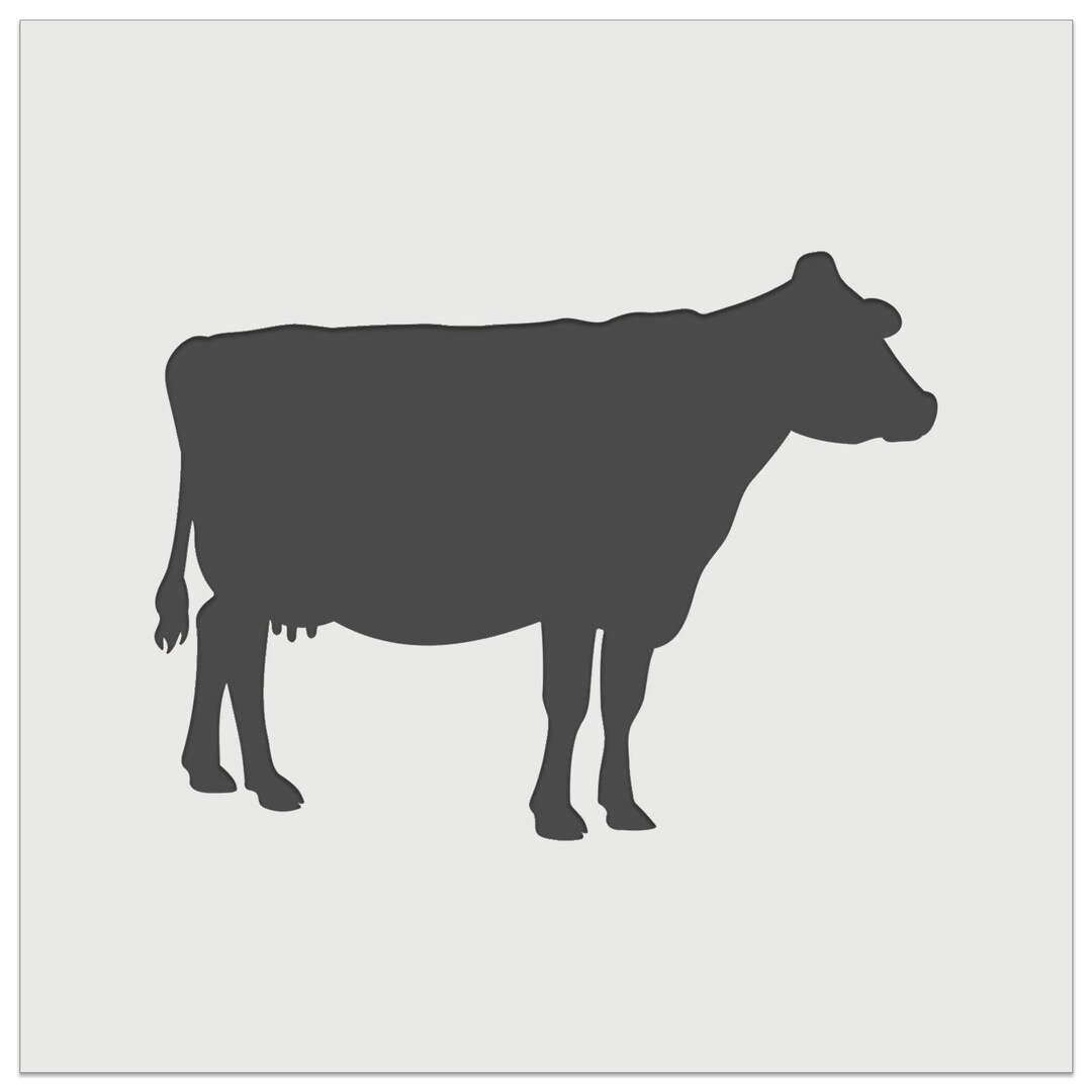 Solid Cow Farm Animal Wall Cookie DIY Craft Reusable Stencil - Etsy