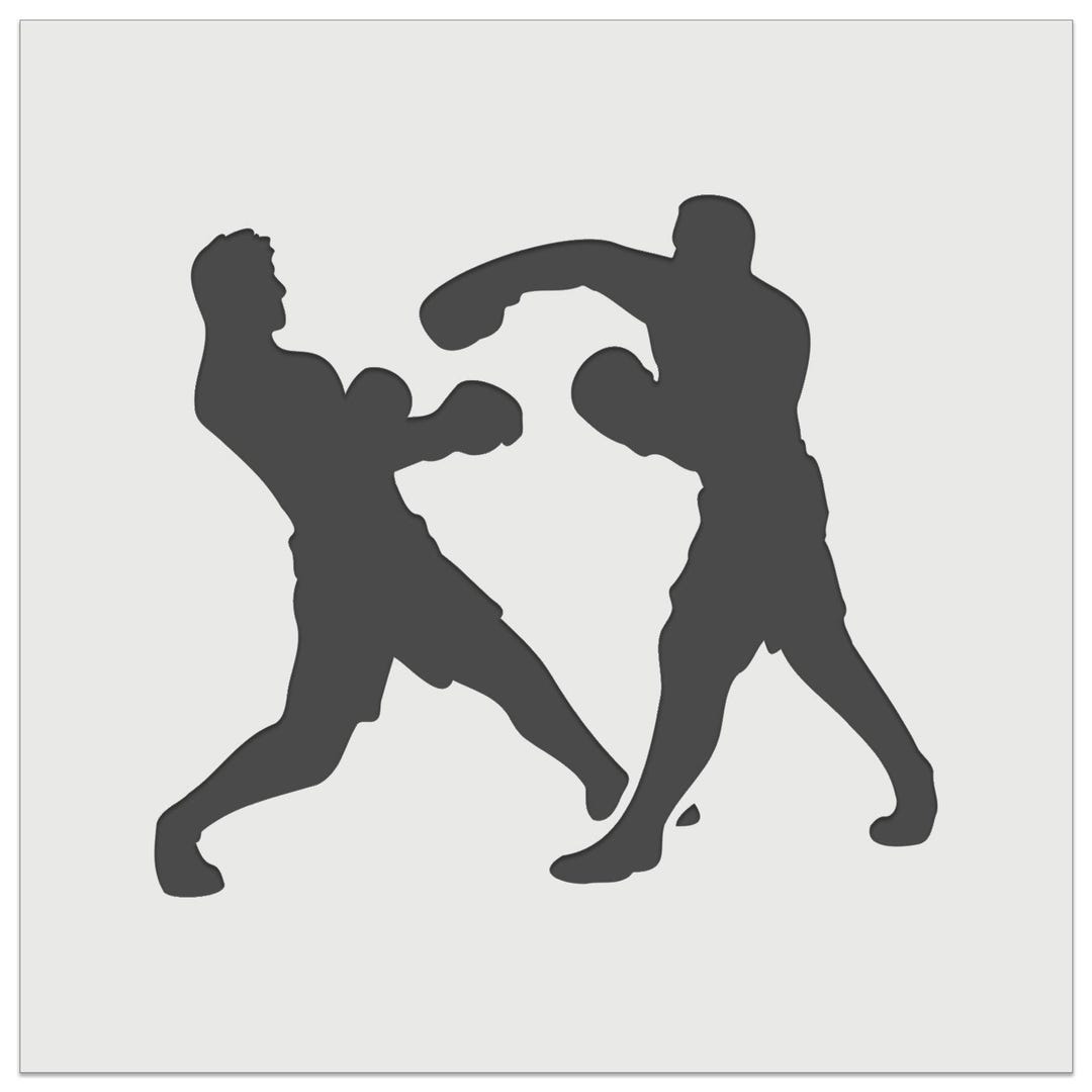 Boxers Boxing Fighting Punch Dodge Wall Cookie DIY Craft Reusable ...