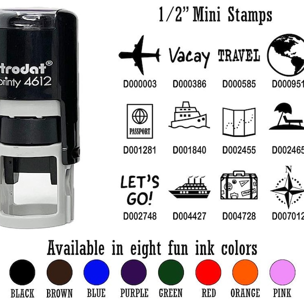 Beach Rubber Stamp - Etsy