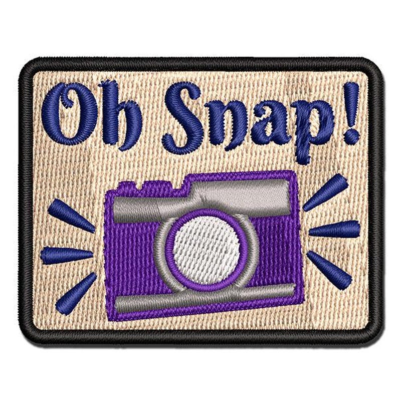 Camera Patch - Etsy