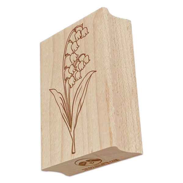 Lily Rubber Stamp - Etsy