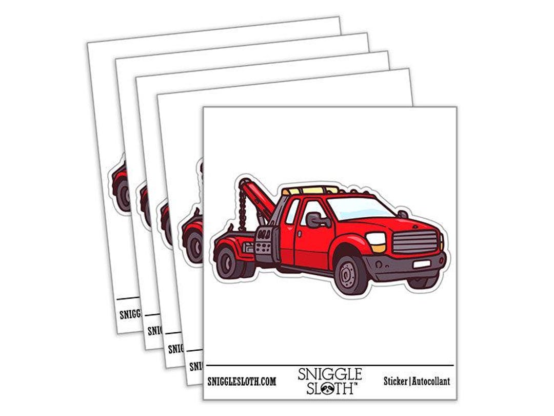 Tow Truck Recovery Impound Towing Vehicle Wrecker Waterproof Vinyl ...