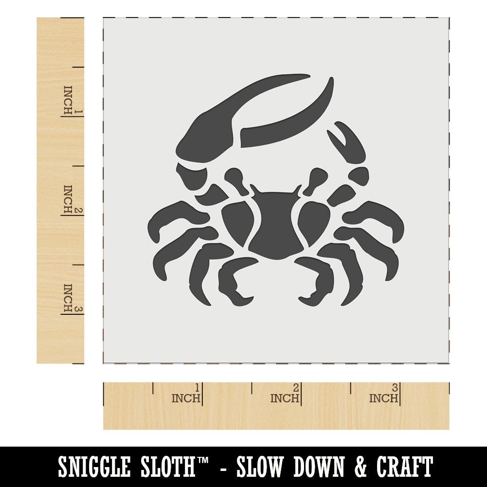 Fiddler Crab Crustacean With Large Claw Wall Cookie DIY Craft Reusable ...