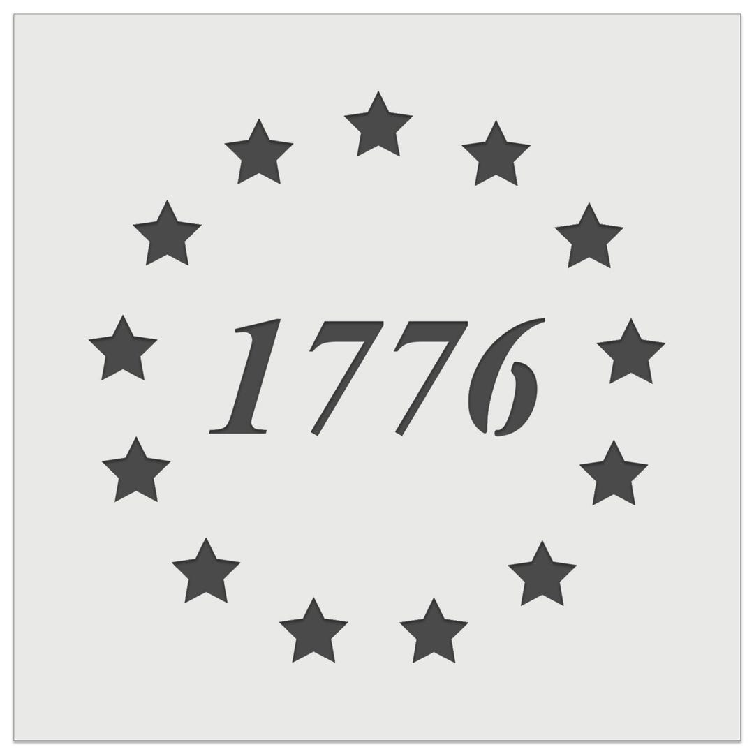 1776 Betsy Ross Flag Stars USA United States of America Wall Cookie DIY ...
