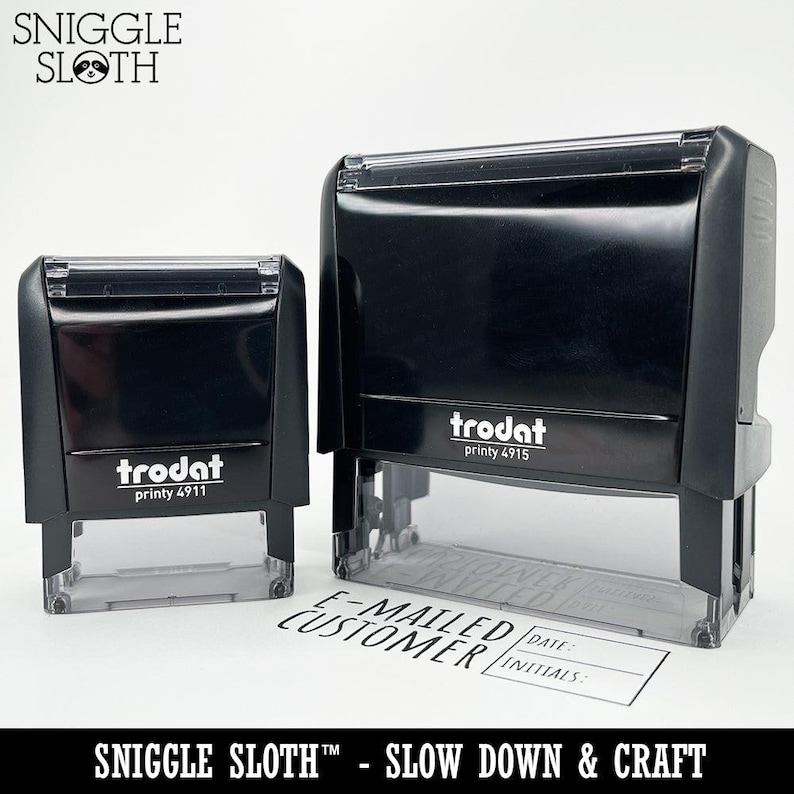 Paid Details Check Number Amount Date Invoice Self-inking Rubber Stamp ...