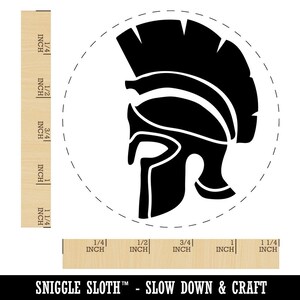 Ancient Greek Roman Spartan Helmet Rubber Stamp for Stamping Crafting ...