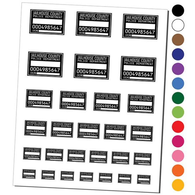 Mugshot Board - Etsy