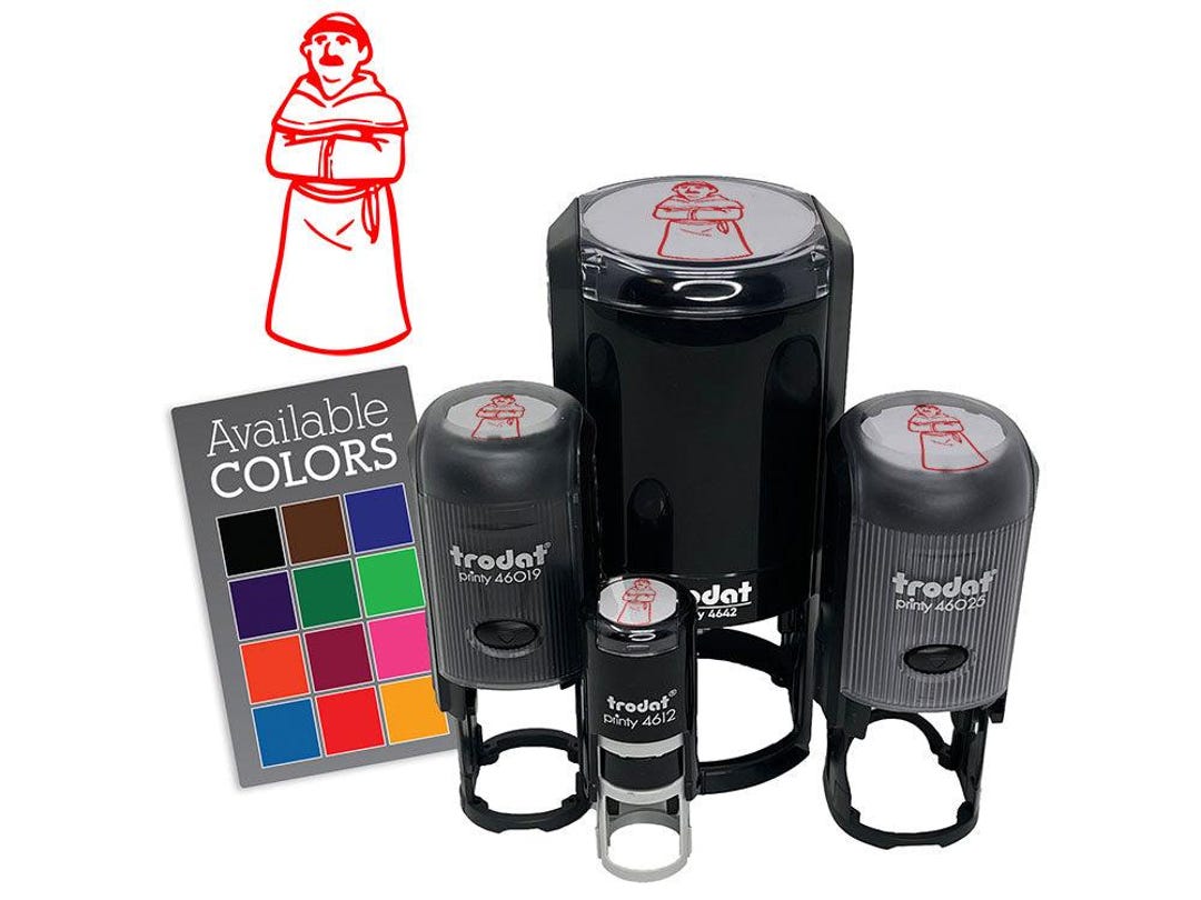 Friar Brother Medieval Monk Church Christian Monestary Self-inking ...
