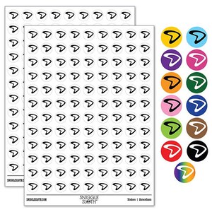 Retro Boomerang 200+ 0.50" Round Stickers - Etsy
