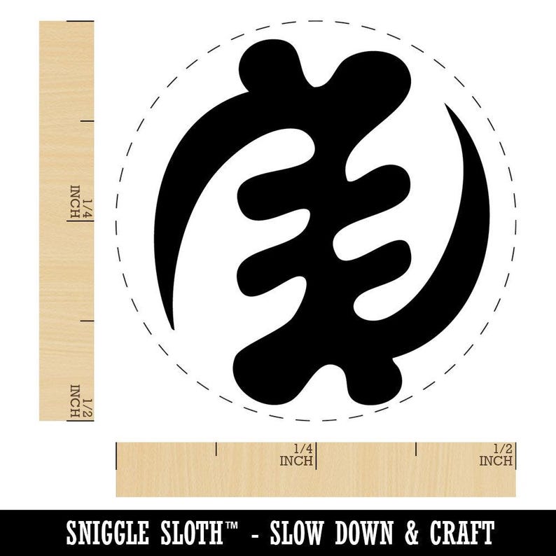 Gye Nyame Adinkra African Symbol God Faith Rubber Stamp for Stamping ...