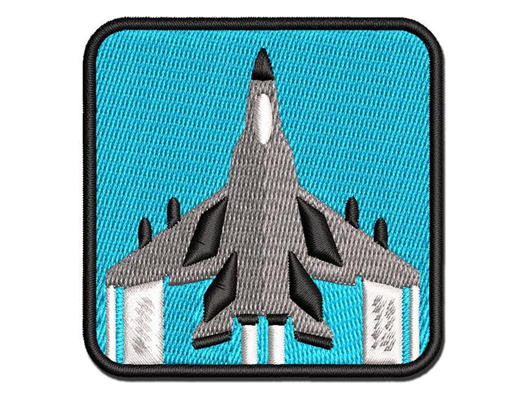 Fighter Jet War Plane Combat Vehicle With Missiles Multi-color ...