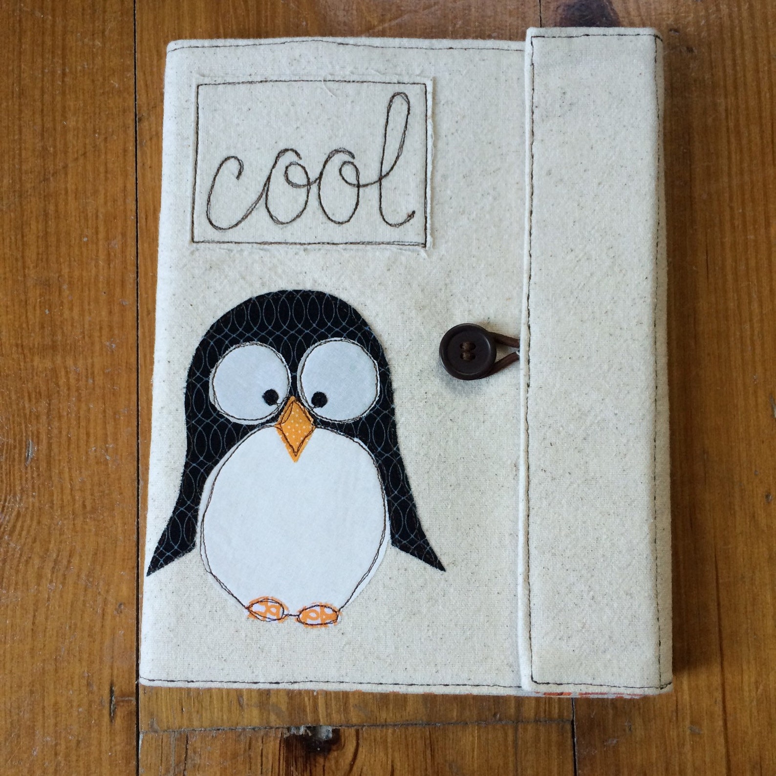 Penguin Covered Composition Book With Pen Notebook Journal - Etsy