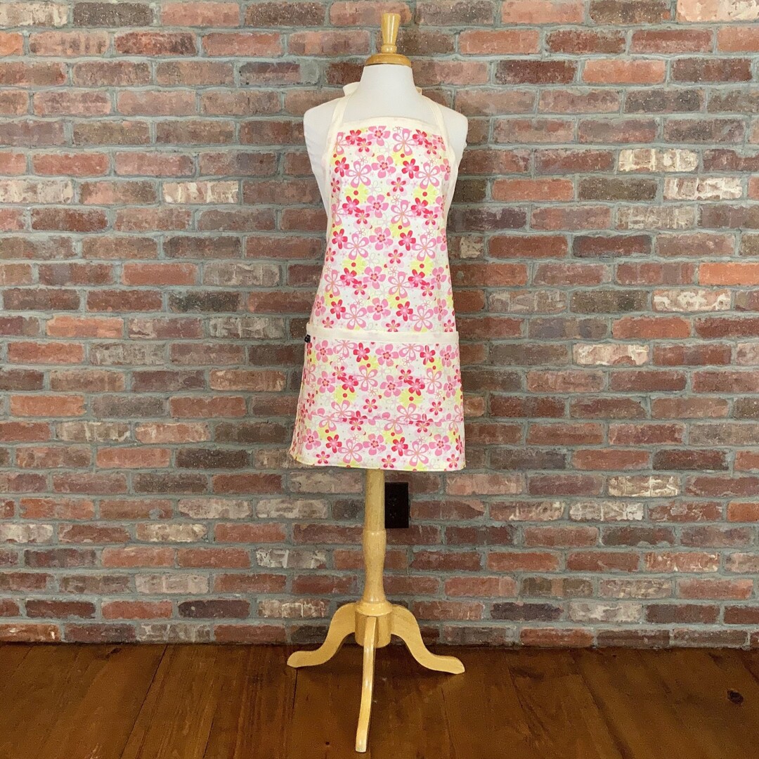 Daisy Field Kids Apron - Reversible Apron, Full Apron, Apron With ...