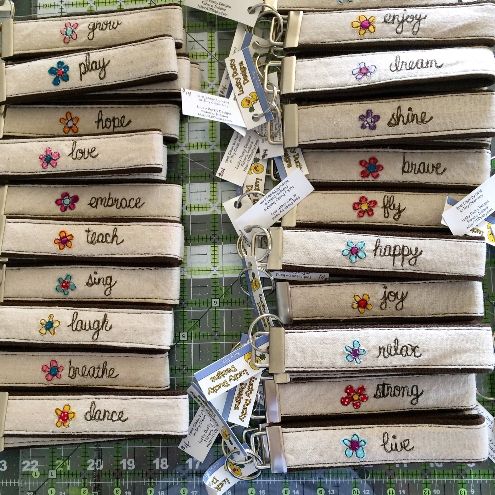 Key Fob, Word of the Year Key Fob, Inspiration Key Fob, Word Key Fob ...