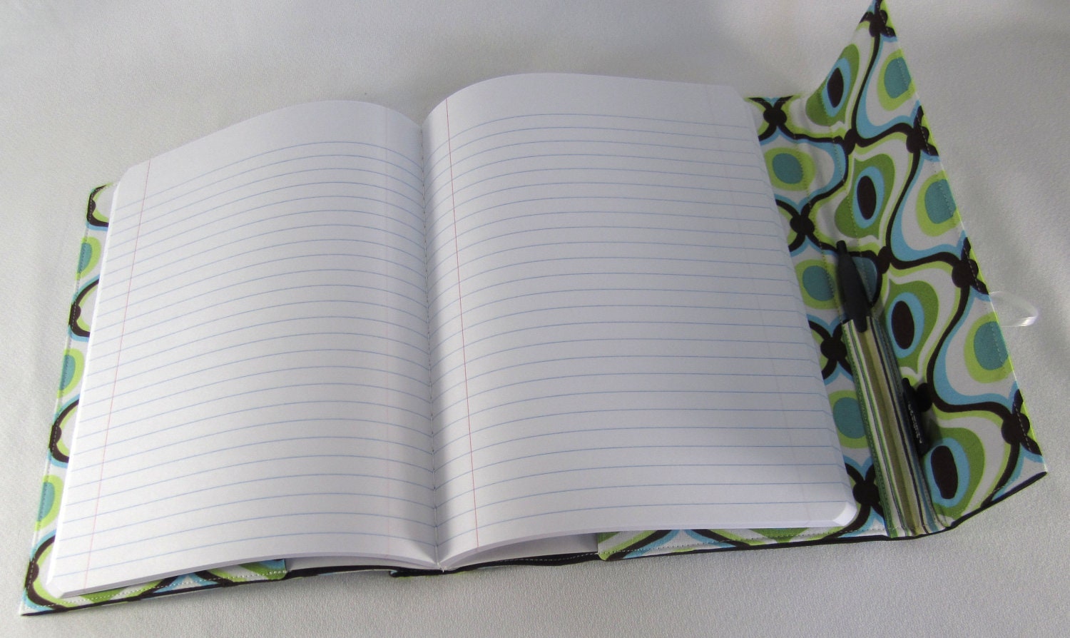 Composition Notebook Feeling Groovy Reusable Fabric Covered - Etsy