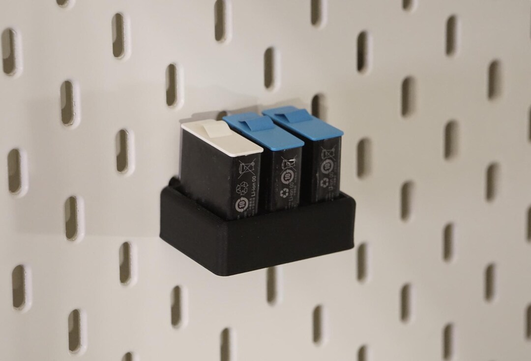 Gopro Battery Holder for Ikea Skadis - Etsy