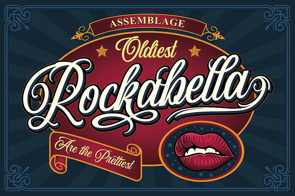 Wildcats Font, Retro Font, Groovy Font, Script Font, Beautiful Font ...