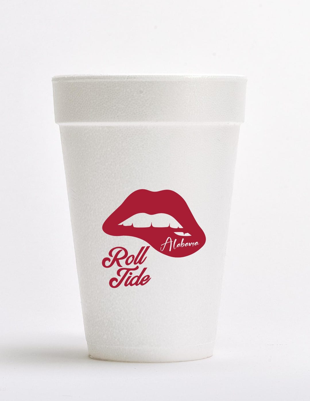 Alabama Football Tailgate Styrofoam Cups | Roll Tide Gameday Drinkware ...