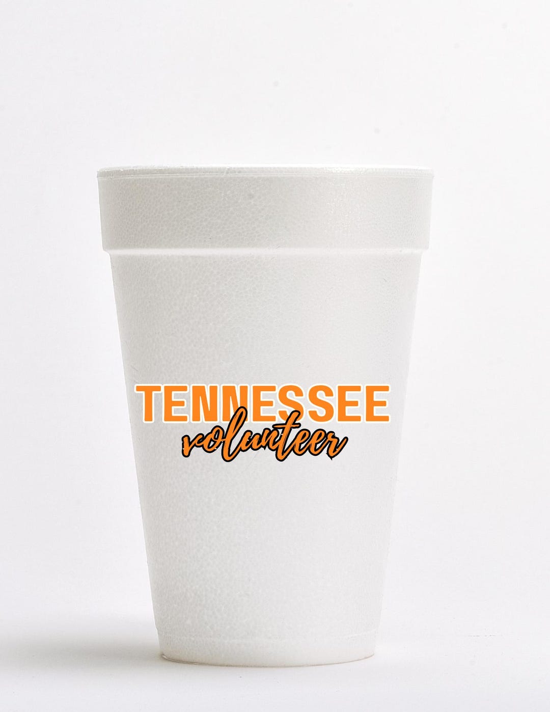 Tennessee Football Tailgate Styrofoam Cups | Go Vols Gameday Drinkware ...