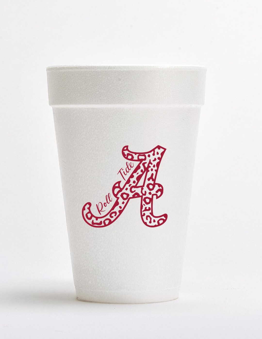 Alabama Football Tailgate Styrofoam Cups | Roll Tide Gameday Drinkware ...