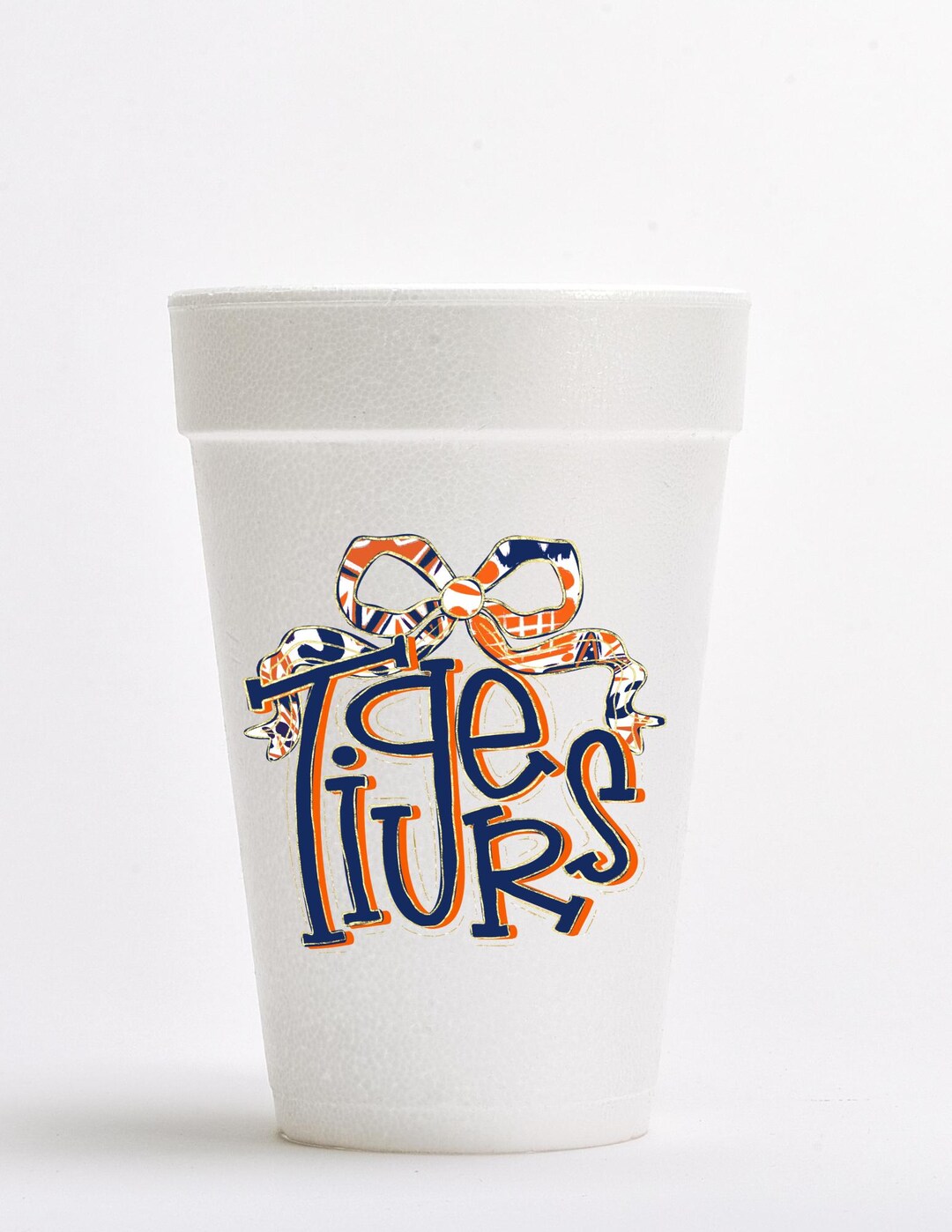 Auburn Football Tailgate Styrofoam Cups | War Eagle Gameday Drinkware ...