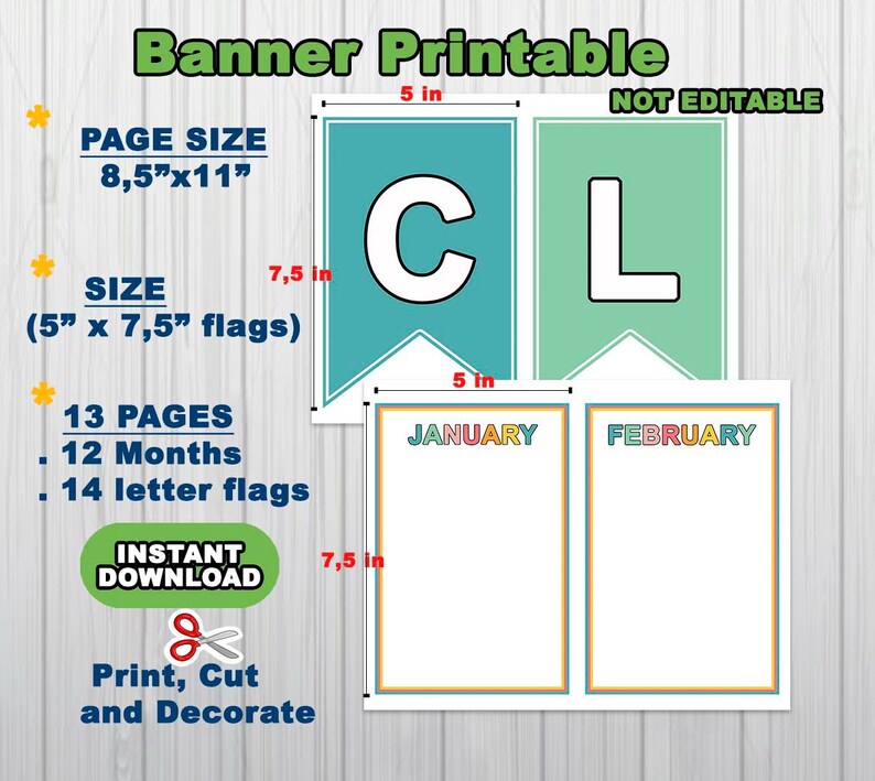 Birthday Display Classroom Birthday Display, Printable, Classroom Decor ...