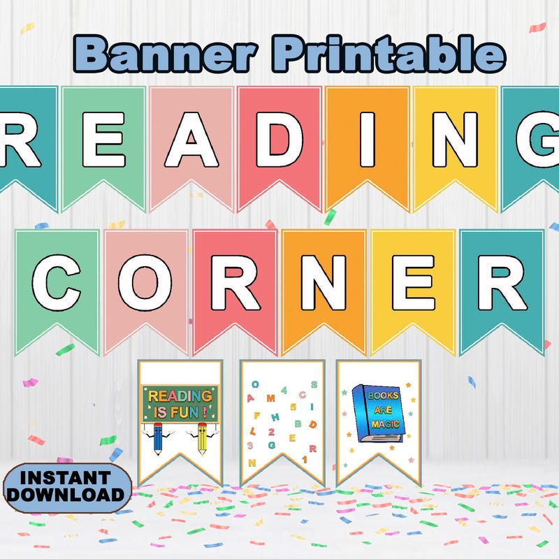 Reading Corner - Etsy