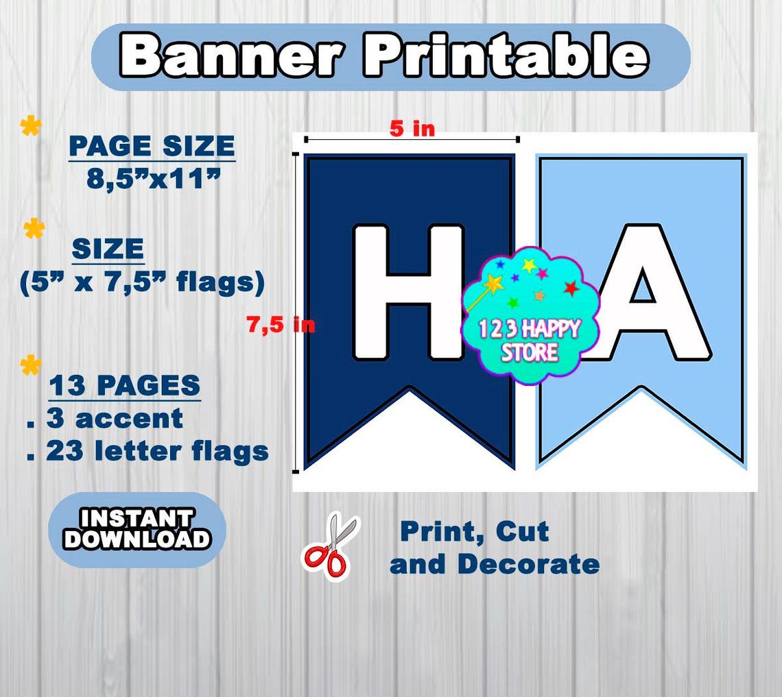 Happy National Police Week Banner Printable, Instant Download - Etsy