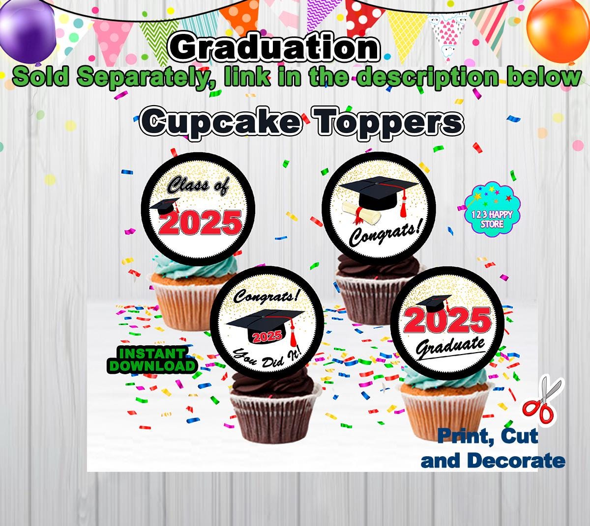 Graduation Banner, Congrats Grad Banner, Graduation Printable Banner ...