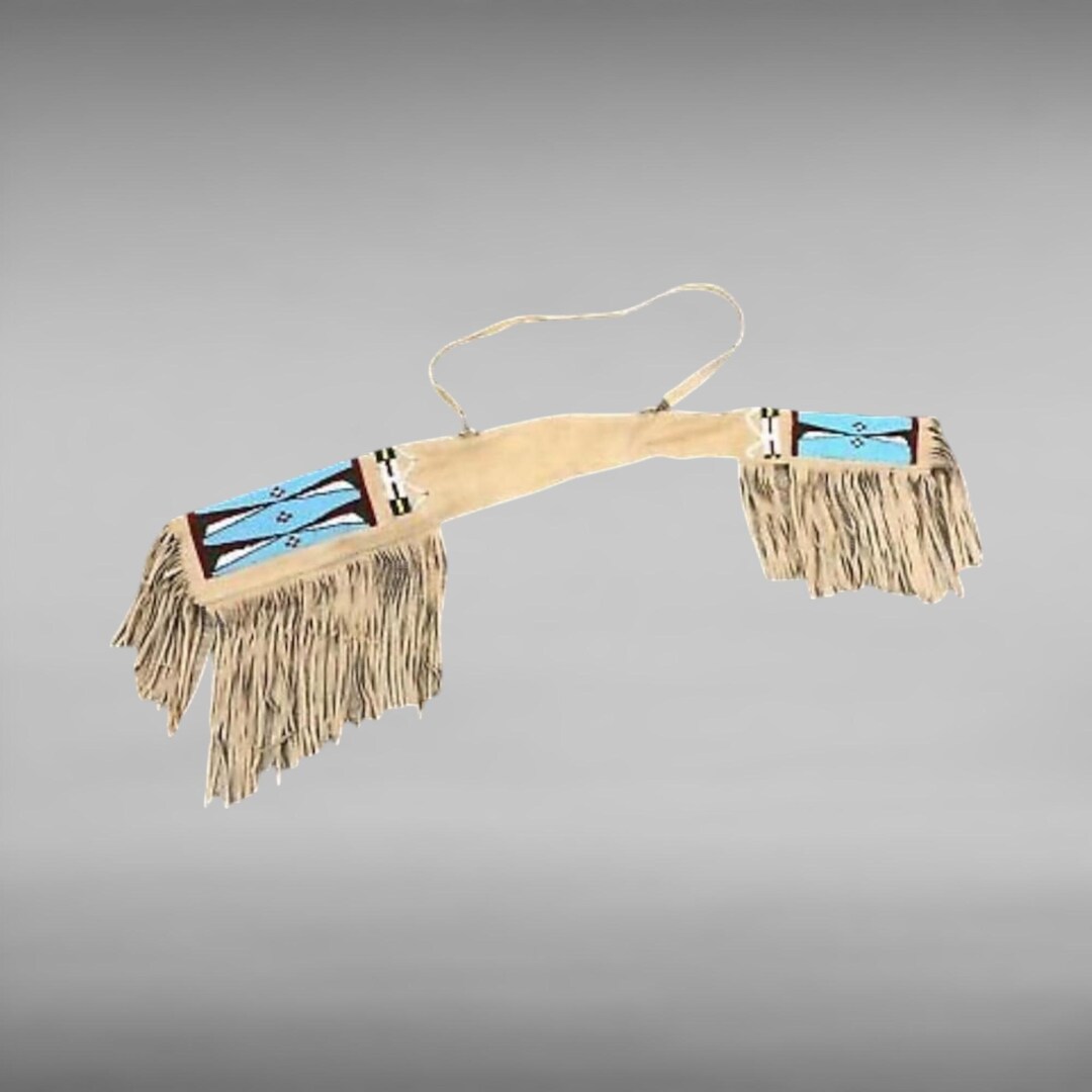 Native Indian Handmade Beaded Rifle Scabbard, Native American Style ...