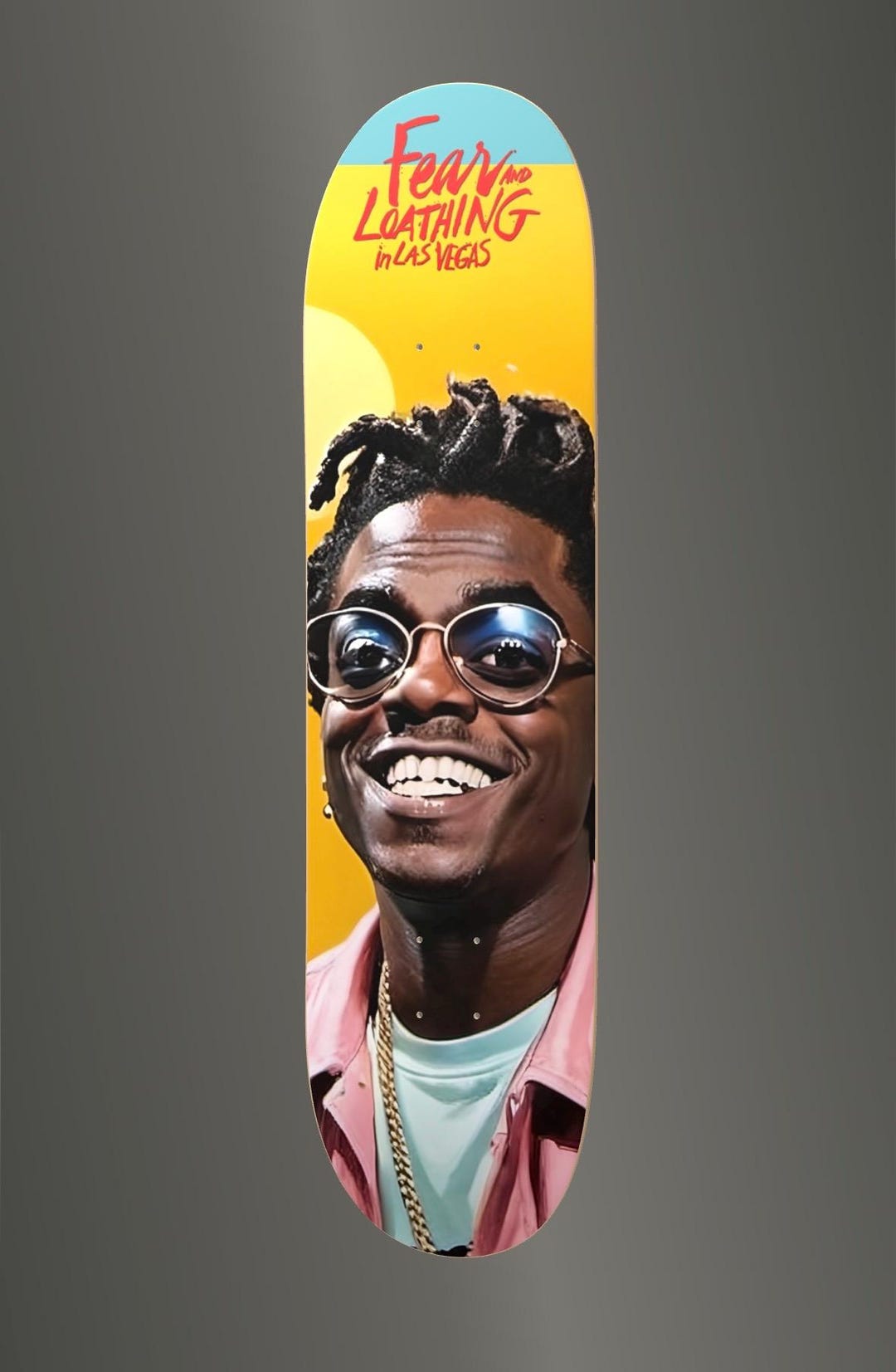 Skateboard Deck Art Fear and Loathing in Las Vegas Inspired Kodak Black ...