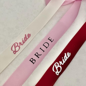 Personalized Ribbon Name Tags Custom Wedding Favors, Place Cards ...