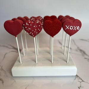 Heart Shaped Cake Pops! Order by February 1st to Arrive by Valentines ...